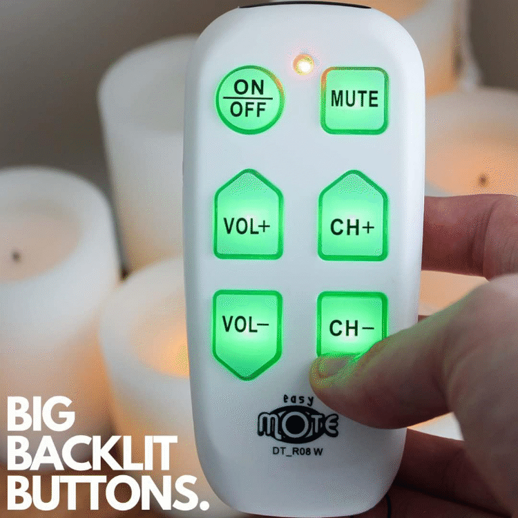 Big Button TV Remote – HOMELife Technology